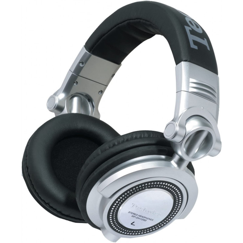 Panasonic DJ Technics Negro, Plata Diadema Auricular RP-DH1250