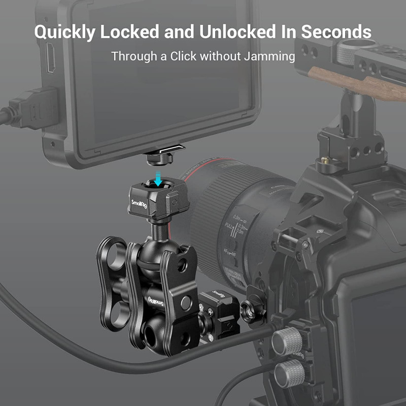 SmallRig Drop-in HawkLock Mini Articulating Magic Arm Brazo Mágico ...