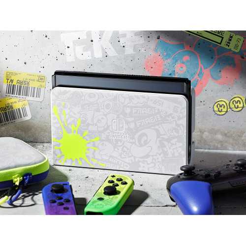 Nintendo Switch OLED Edición Limitada Splatoon 3 + Juego Splatoon 3