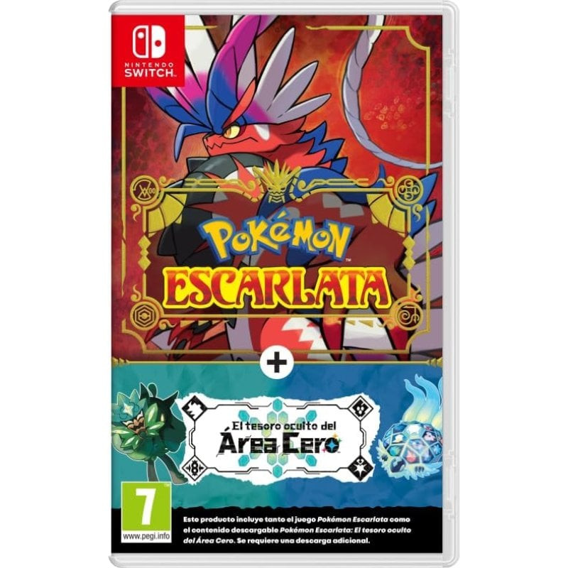 Pokemon Escarlata + Area Zero Switch